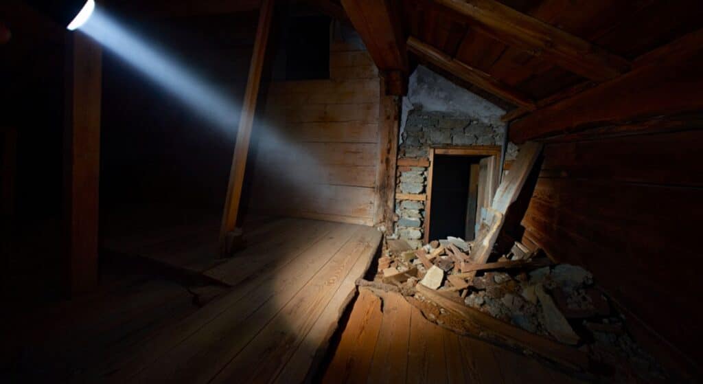 A Man Renovating an Old House in New England Finds a Sealed Room Hidden ...